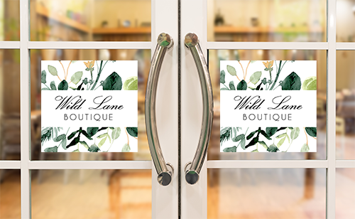 Custom Square Decals - Decals