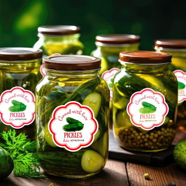 Custom Canning Labels - Decals
